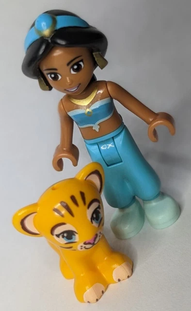 JASMINE DISNEY PRINCESS Rajah Minifigure Lego® 41061 Aladdin figure ...