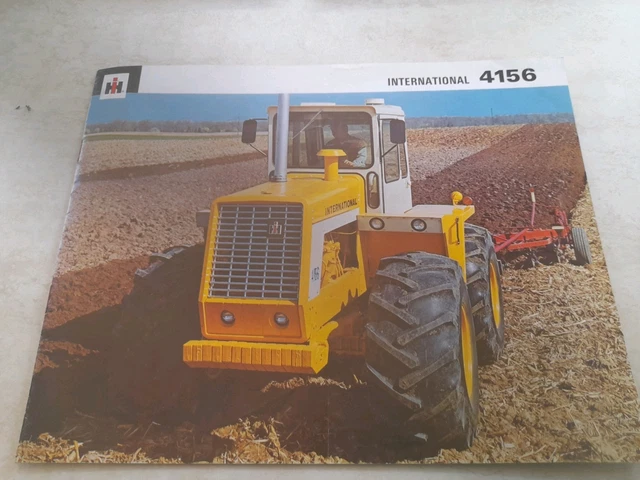 PROSPECTUS TRACTEUR IH EUR 334,00 - PicClick FR