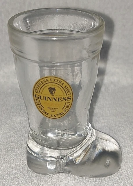 GUINNESS EXTRA STOUT Boot Shot Glass £8.63 - PicClick UK