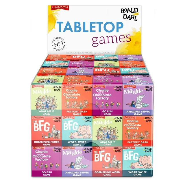 STOCKING FILLER ROALD Dahl Table Top Games Family Entertainment Matilda ...