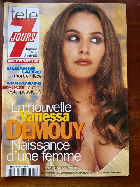 TÉLÉ 7 JOURS 8/02/1997; Vanessa Demouy/ Debanne, Labro/ Morandini/ F. Ficher EUR 6,00 - PicClick FR