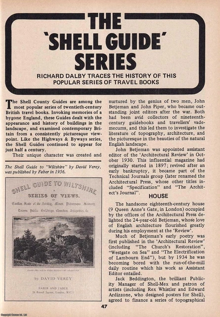 THE SHELL GUIDE Series. Tracing The History Of This Popular Series Of ...