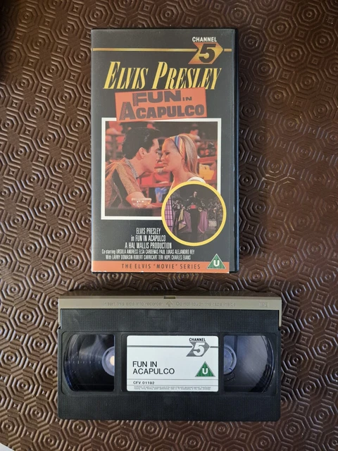 ELVIS PRESLEY - Fun In Acapulco VHS Cassette Tape £0.99 - PicClick UK