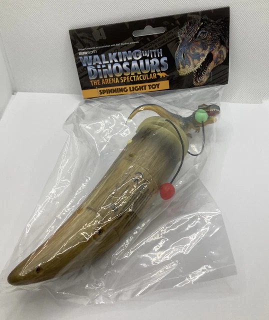 WALKING WITH DINOSAURS T-Rex Spinning Light Toy Arena Spectacular ...