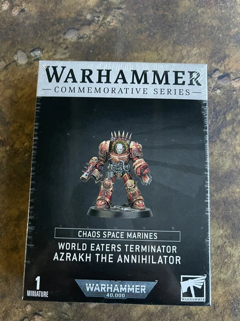 AZRAKH THE ANNIHILATOR Warhammer + exclusif 40K Chaos World Eaters ...