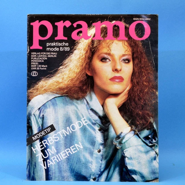 DDR PRAMO 8 1989 Praktische Mode Schnittmuster Kleider Junge Mode ...