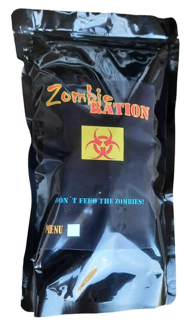 MRE US ARMY Zombie Ration Schwarz EUR 13,99 - PicClick DE