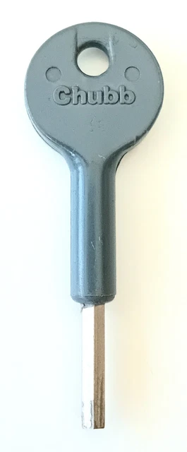 ORIGINAL CHUBB KEY Hex Security Door Window Locks Etc £3.90 - PicClick UK