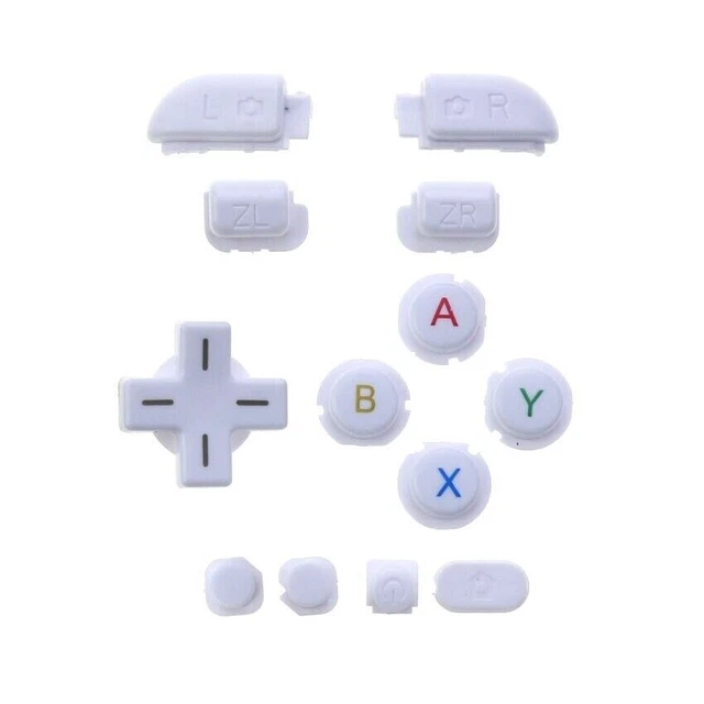 COMPLETE FULL BUTTON Set A B X Y L R ZL ZR D-pad Home For Nintendo New ...