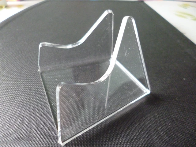 PAPERWEIGHT DISPLAY STAND - Clear Acrylic - Single Unit £4.49 - PicClick UK