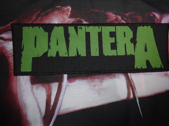 PANTERA BACK PATCH Back Strip Thrash Metal Slayer EUR 16,99 - PicClick FR