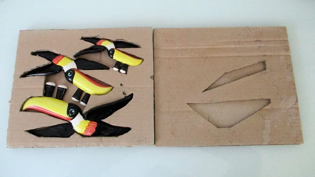 RARE GUINNESS GILROY Flying Toucan Wall Plaques by Carlton Ware. £104. ...