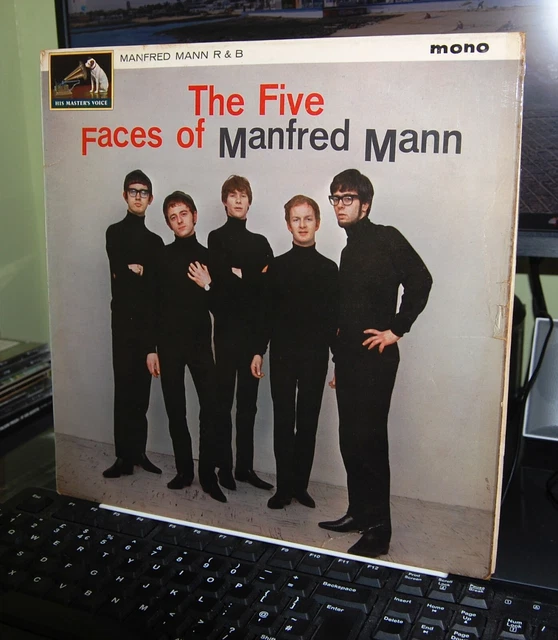 MANFRED MANN. "The Five Faces Of Manfred Mann" Lp Uk 1964.Hmv Label.mono Orig £50.00 - PicClick UK