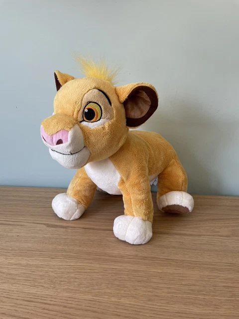 DISNEY STORE THE Lion King 14” Simba Plush Soft Cuddly Toy 15" £6.95 ...