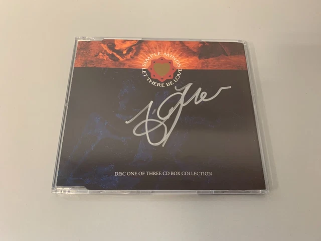 SIMPLE MINDS (JIM Kerr) - Orig. Autogramm, signed Maxi CD: Let There Be ...