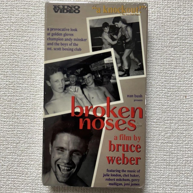 BRUCE WEBBER BROKEN Noses VHS Videotape Japan 1M £153.95 - PicClick UK