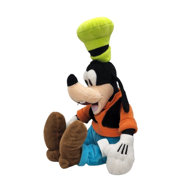 DISNEY GOOFY DOG 14" Plush Stuffed Animal Sitting Toy £10.36 - PicClick UK
