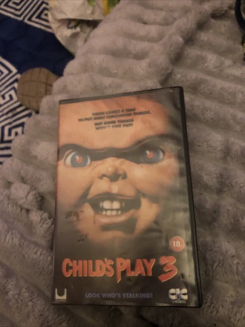 CHILD’S PLAY 3 Big Box Vhs £12.00 - PicClick UK