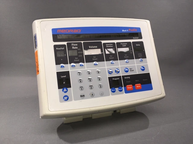MEDRAD MARK V Provis Angiographic Injection System Control Panel ...