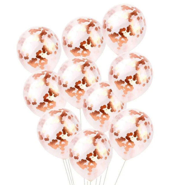 24 PCS JOYEUX Anniversaire Ballons En Aluminium or Rose Numéro Positionner EUR 11,39 - PicClick FR