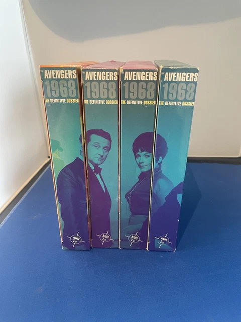 THE AVENGERS COMPLETE Dvd collection The definitive Dossier 1968 series ...