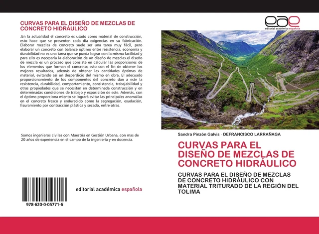 CURVAS PARA EL DISEÑO DE MEZCLAS DE CONCRETO HIDRÁULICO | Galvis (u. a.) | Buch EUR 42,95 ...