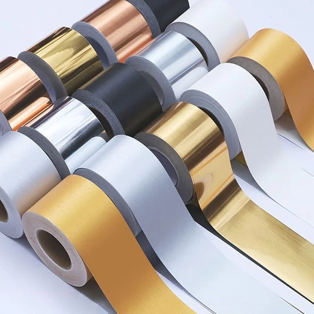 10M/ROLL WINDOWSILL WALL Border Sticker Waterproof Skirting Line EUR 8 ...