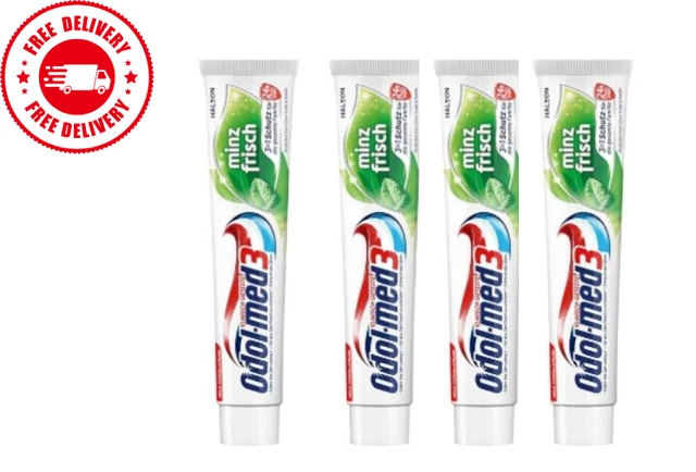ODOL-MED3 XXL-PACK TOOTHPASTE Original Toothpaste With Triple ...
