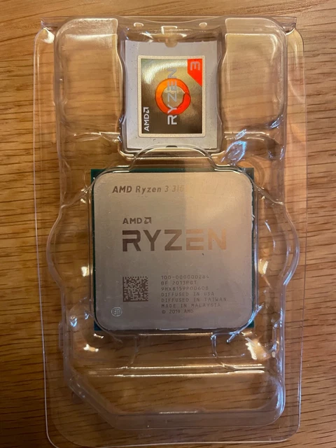 AMD RYZEN 3 3100 3rd Gen 4-core 3.9GHz 65w Quad-core Desktop Processor ...