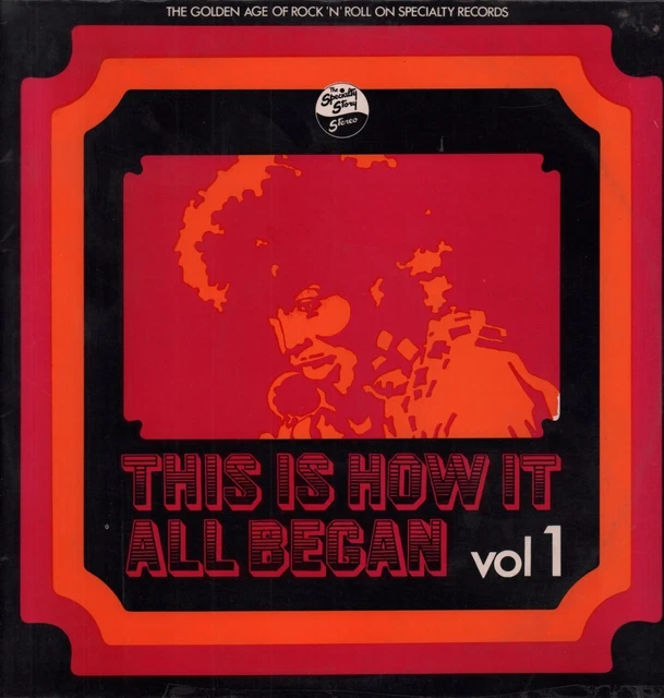 VARIOUS ARTISTS THIS Is How It All Began Vol 1 LP vinyl UK Specialty ...