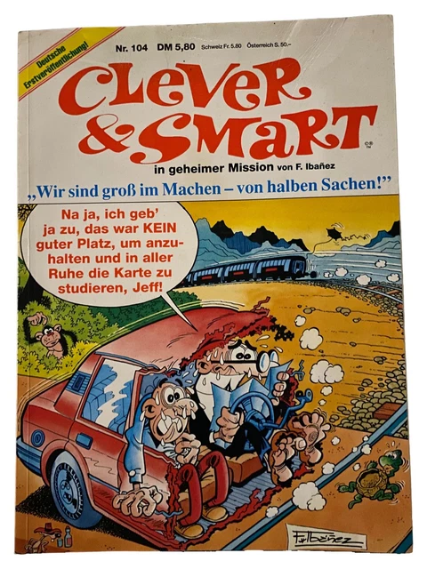 CLEVER & SMART In geheimer Mission F. Ibañez Comic Cartoon Taschenbuch ...