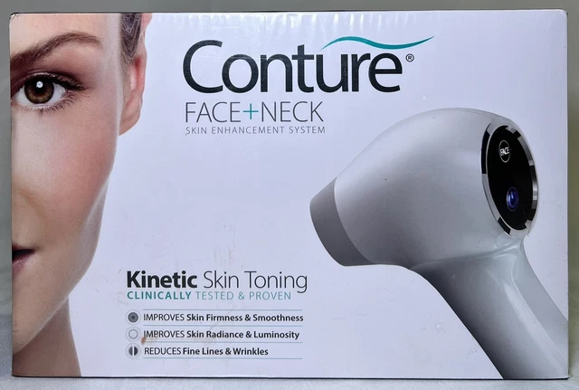 CONTURE FACE NECK Kinectic Skin Toning Enhancement System W/ Travel ...