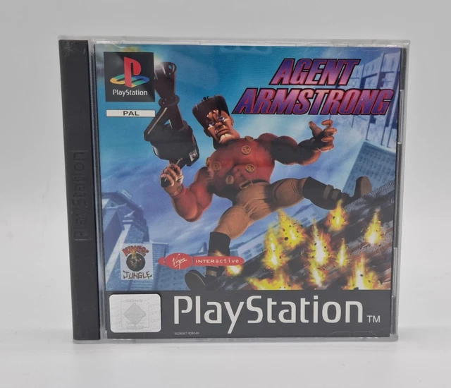 AGENT ARMSTRONG PS1 Playstation 1 Completo PAL MULTILINGUA EUR 14,99 ...