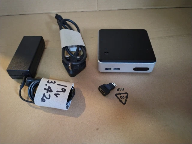 INTEL NUC D34010WYK Mini PC, Intel i3 4010u, 128gb Msata, 8gb Ram, Win ...