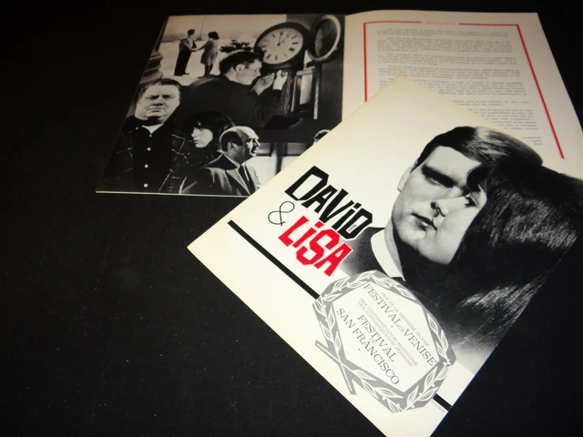 1962 DAVID ET LISA Keir Dullea Janet Margolin Film Press File £36.10 ...