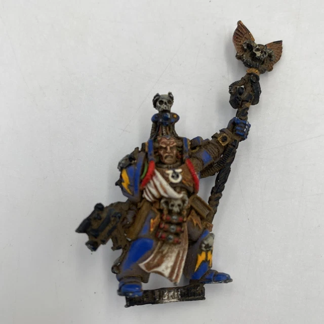 WARHAMMER 40K SPACE MARINES CHIEF LIBRARIAN TIGURIUS Metal GW OOP $50. ...