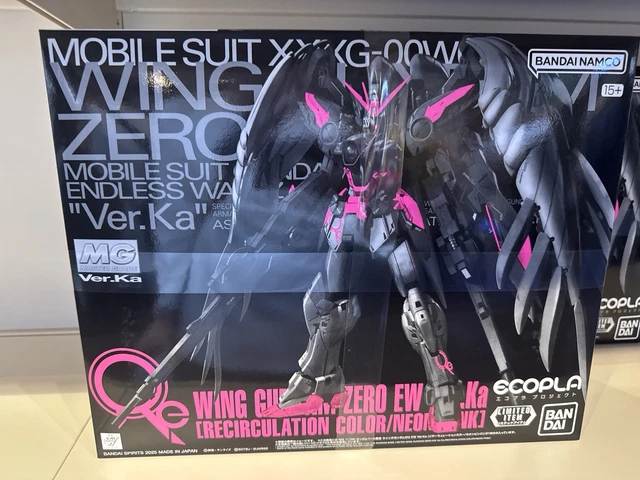 MG 1/100 WING Gundam Zero EW Ver.Ka Recirculation Color Neon Pink Model ...