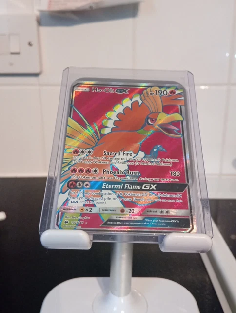 POKÉMON TCG HO-OH GX Burning Shadows 131/147 Holo Full Art Ultra Rare £0.99 - PicClick UK