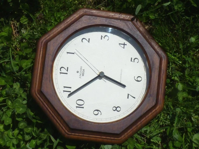 JUNGHANS MEGA W761 Wall Clock Radio Controlled Made in Germany £79.99 ...