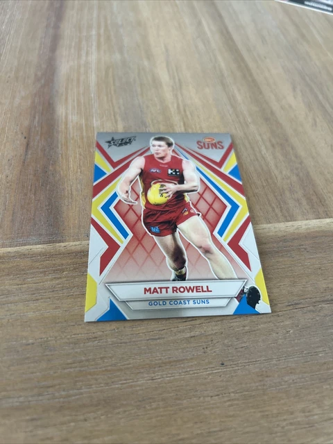 MATT ROWELL PARALLEL Variation Select Footy Stars AFL Card EUR 1,23 ...