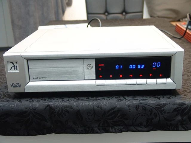 WADIA 302 AUDIOPHILE CD PLAYER CD PLAYER + REMOTE / NP.: 6000 Euro £ ...