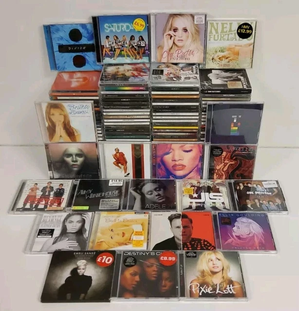 133 X 00S CD pop Joblot - Carrie Underwood Saturdays Sheeran Furtado ...