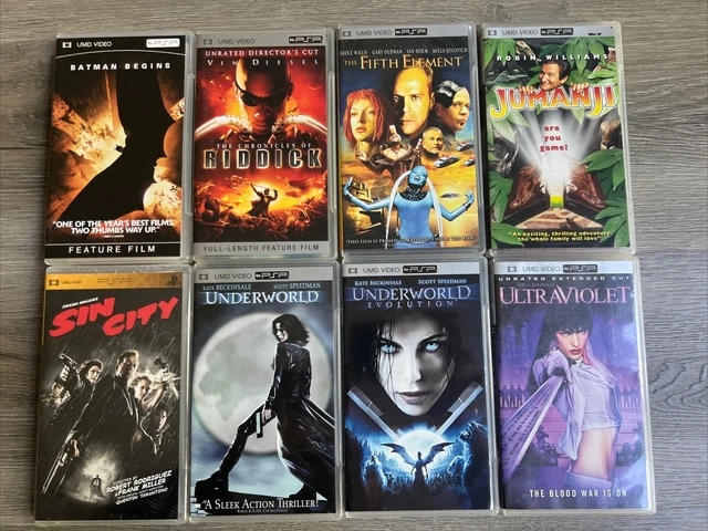 PSP UMD VIDEO Movie Lot - 8 Movies - Batman, Underworld & More £30.00 ...