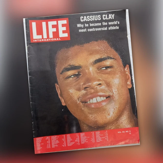 LIFE INTERNATIONAL MAGAZINE 1966 - Muhammad Ali £31.89 - PicClick UK