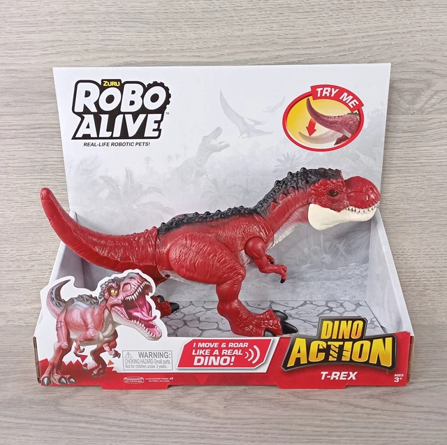 ZURU ROBO ALIVE Dino Action T-Rex Real Life Robotic Pets Brand New £12. ...