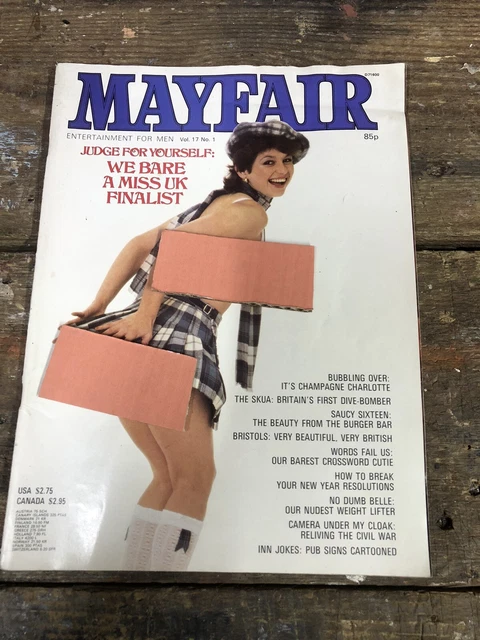 VINTAGE MAYFAIR ADULT Magazine Vol 17 No 1 £5.00 - PicClick UK