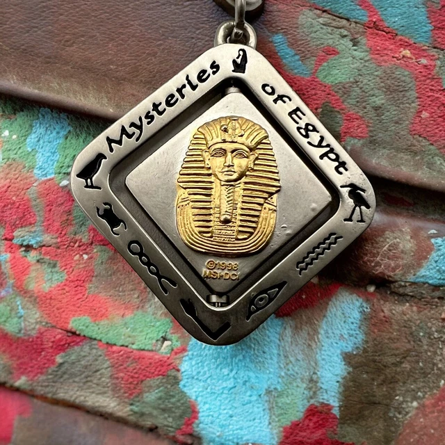 MYSTERIES OF EGYPT IMAX MOVIE Vintage KING TUT Pharoah Souvenir ...