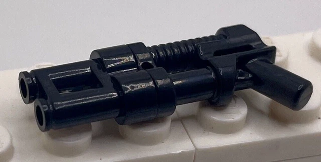 LEGO MINIFIGURE FIGURE Double Barrel Black Gun Super Heroes £1.25 ...