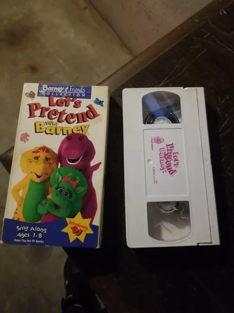 LET PRETEND WITH Barney VHS Barney and Friends Collection magnétoscope ... LET PRETEND WITH Barney VHS Barney and Friends Collection magnétoscope ...