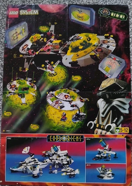 LEGO PRODUCT LEAFLET, Lego system, Space UFO 1997 Vintage £1.00 ...